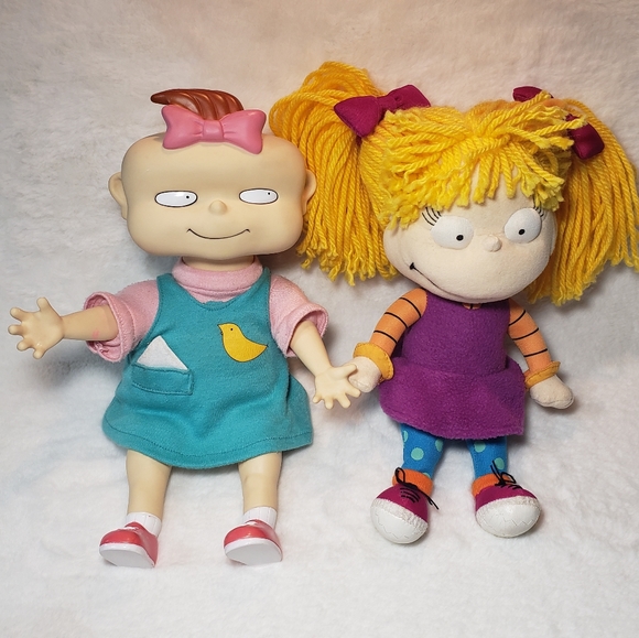 Viacom | Toys | Vintage Rugrats Rug Rats Dolls Baby Lil 997 And Lillian ...